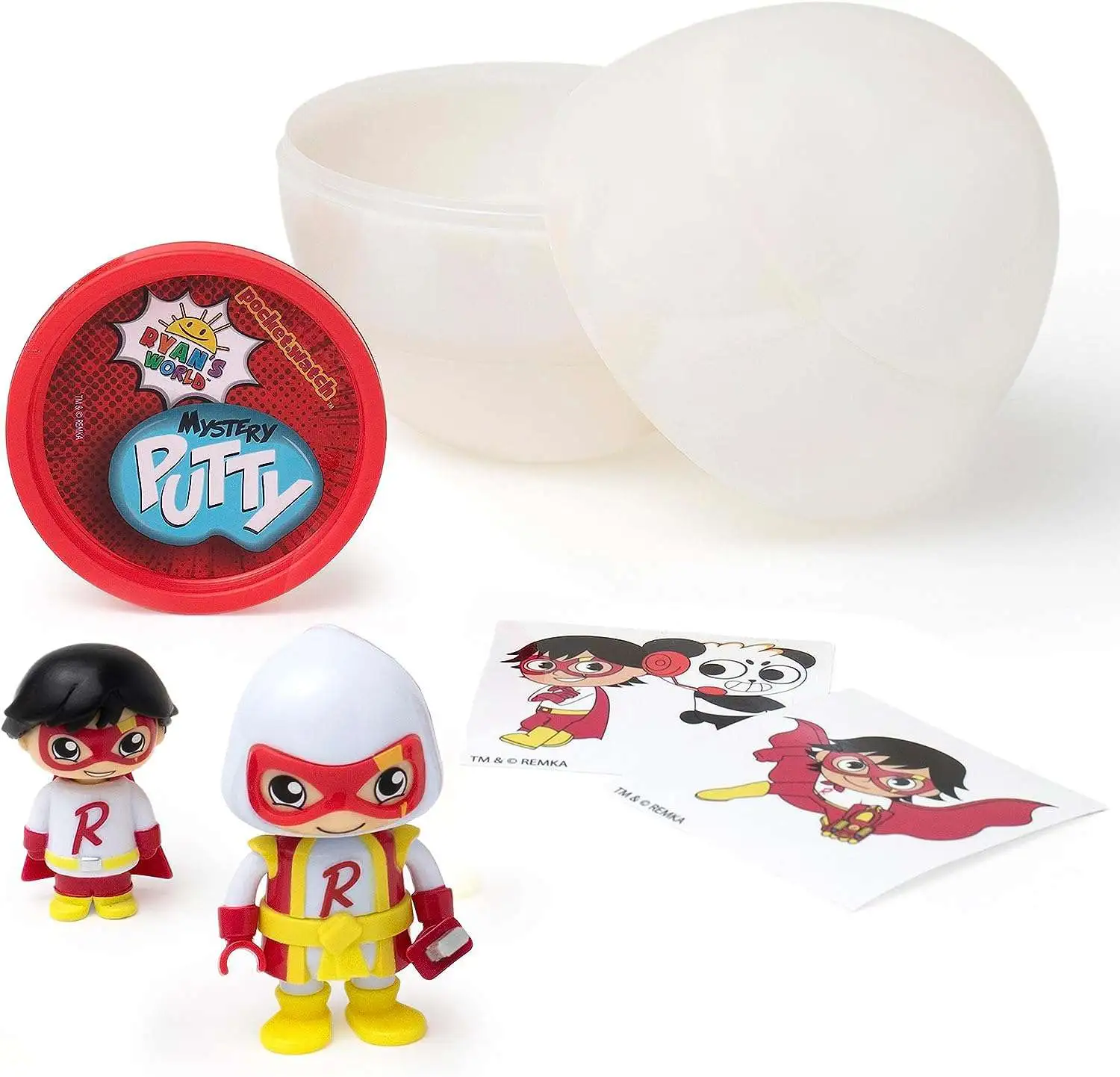 Ryans World Series 8 MINI Egg Mystery Surprise Putty Pocket Watch - ToyWiz