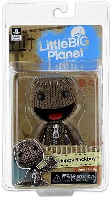 NECA Little Big Planet Series 2 Happy Sackboy 7 Action Figure - ToyWiz