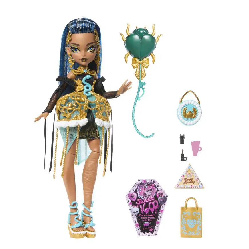 Monster High Scary Sweet Birthday Cleo de Nile Doll Mattel - ToyWiz