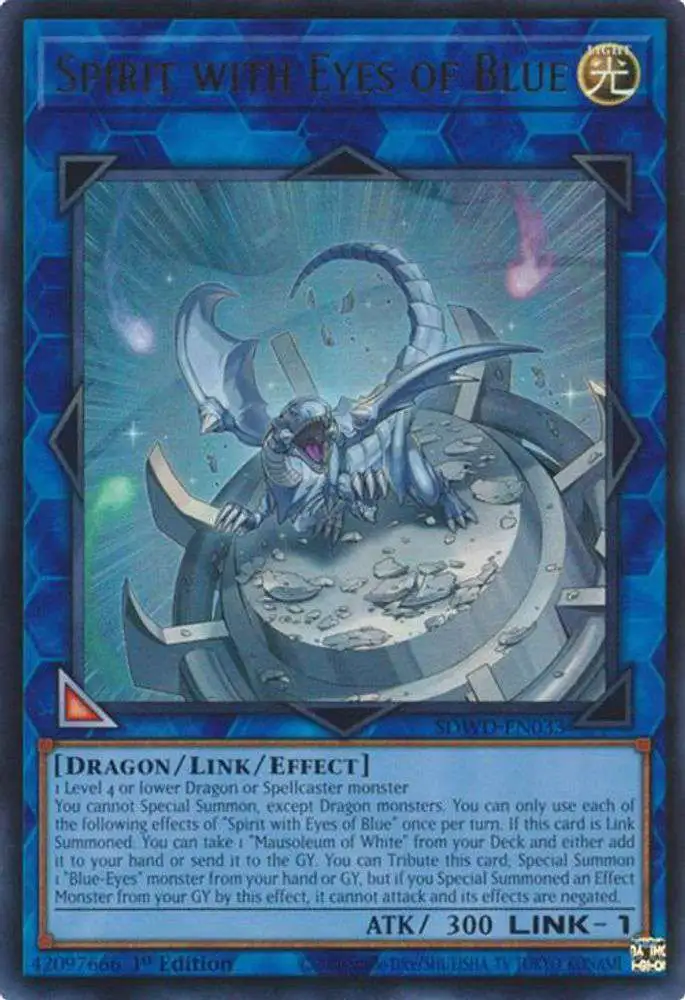 YuGiOh Trading Card Game Blue-Eyes White Destiny Structure Deck Single ...