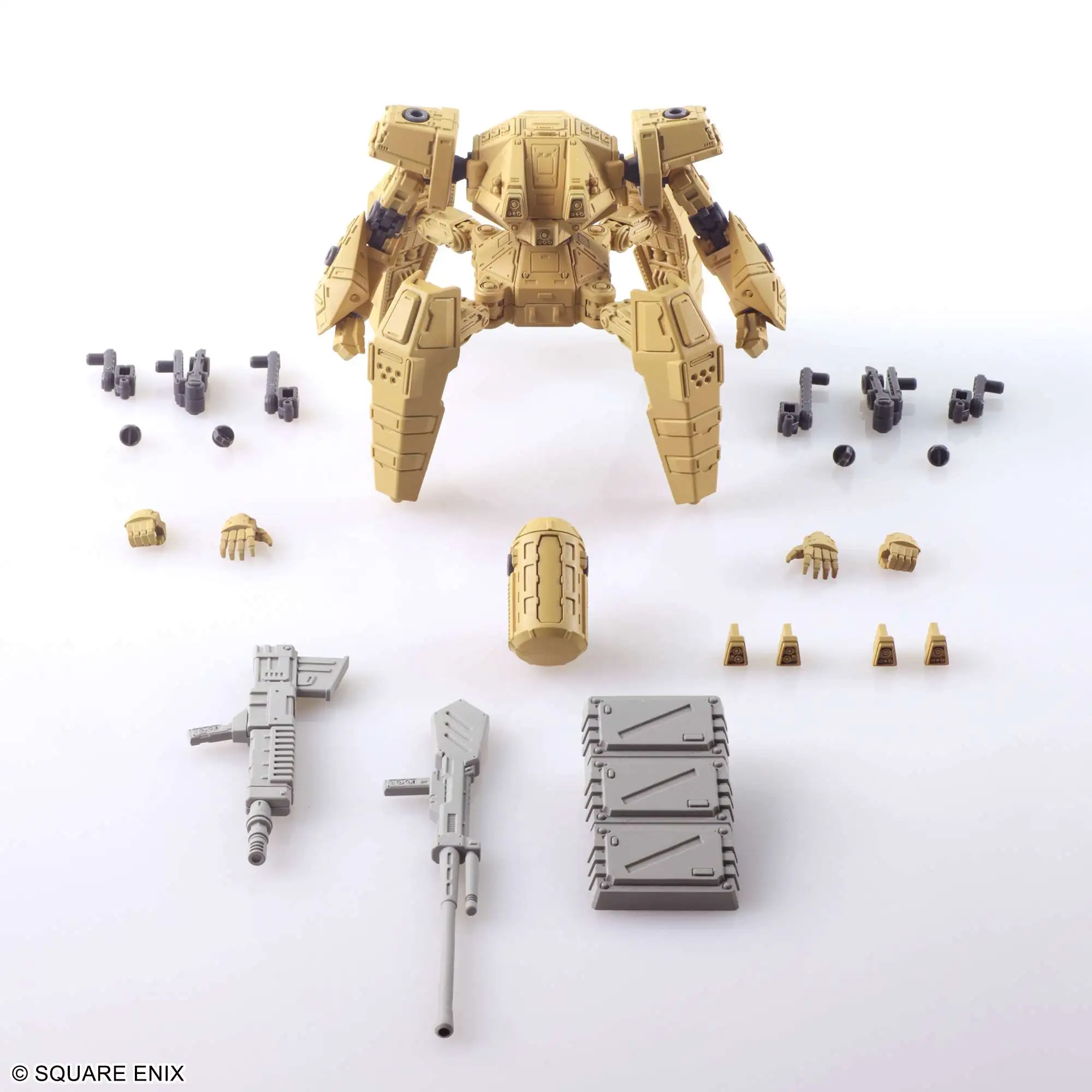 Front Mission Structure Arts Vol.6 172 Set of 4 Model Kits Square Enix ...