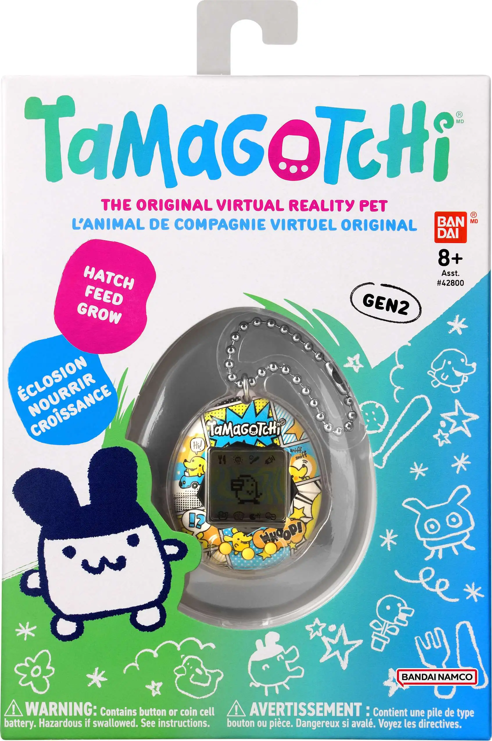 Tamagotchi The Original Gen 1 Pochitchi 1.5 Virtual Pet Toy Bandai ...
