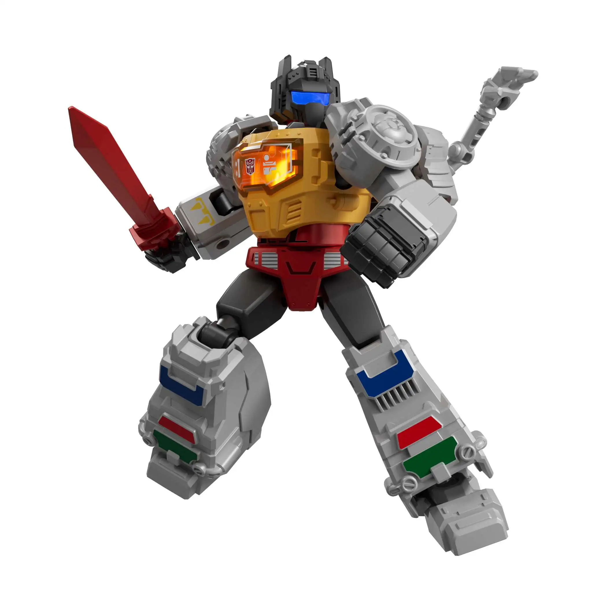 Transformers Shiny Version 02 Shining 1985 Grimlock 16 Model Kit Loose ...