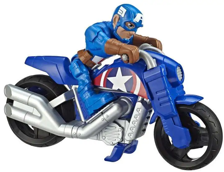 Marvel Playskool Heroes Super Hero Adventures Captain America Victory ...