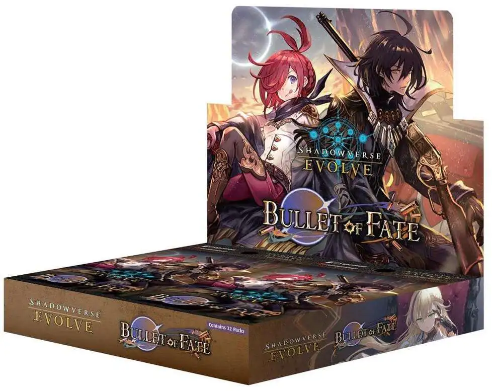 Shadowverse Evolve Trading Card Game Bullet of Fate Booster Box 12 Packs BushiRoad - ToyWiz