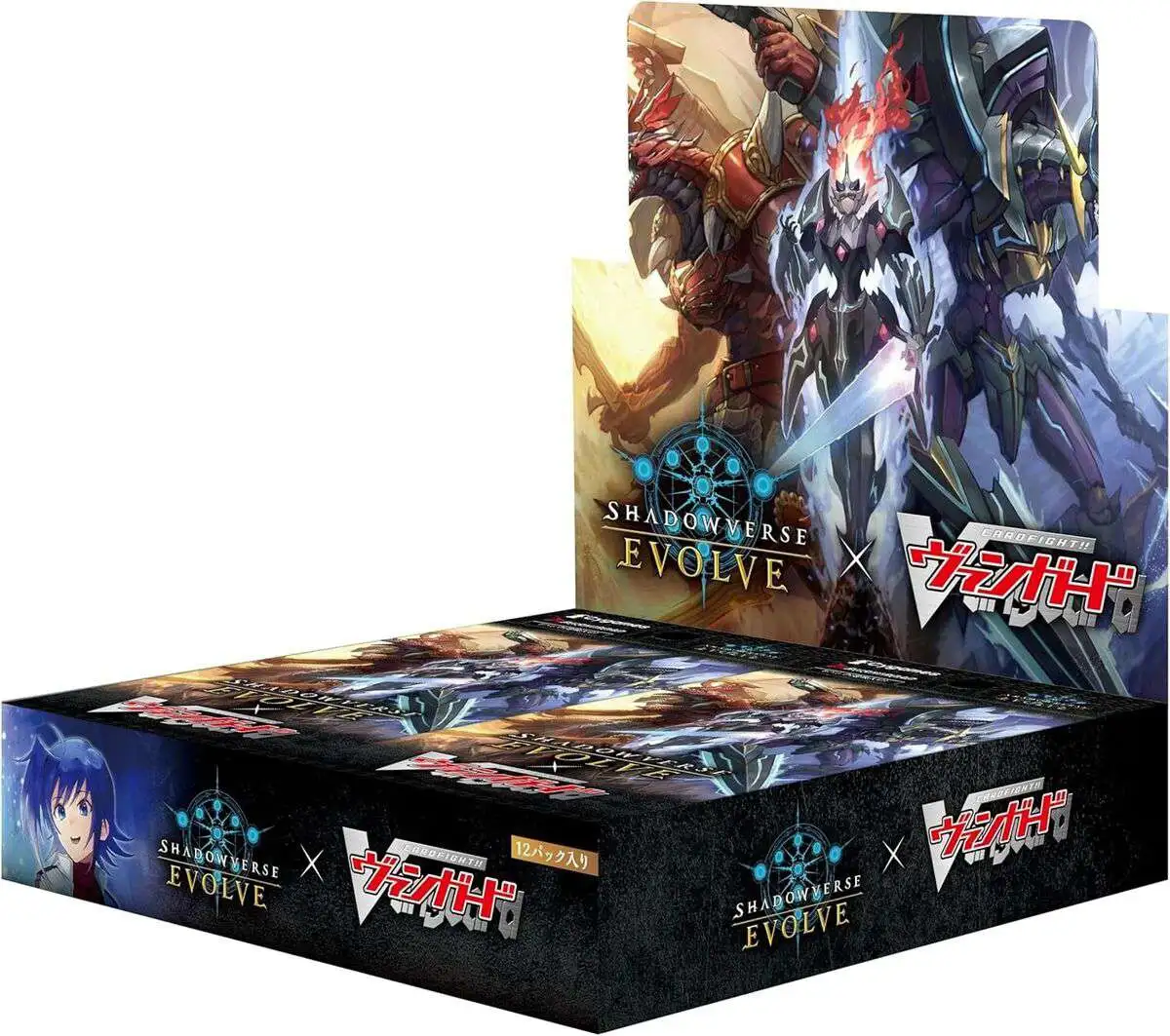 Shadowverse Evolve Trading Card Game Cardfight Vanguard Booster Box 12 Packs BushiRoad - ToyWiz
