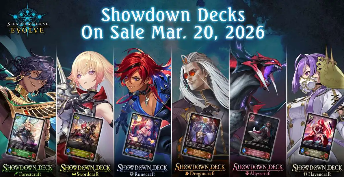 Shadowverse Evolve Trading Card Game New World Genesis Forestcraft, Swordcraft, Runecraft ...