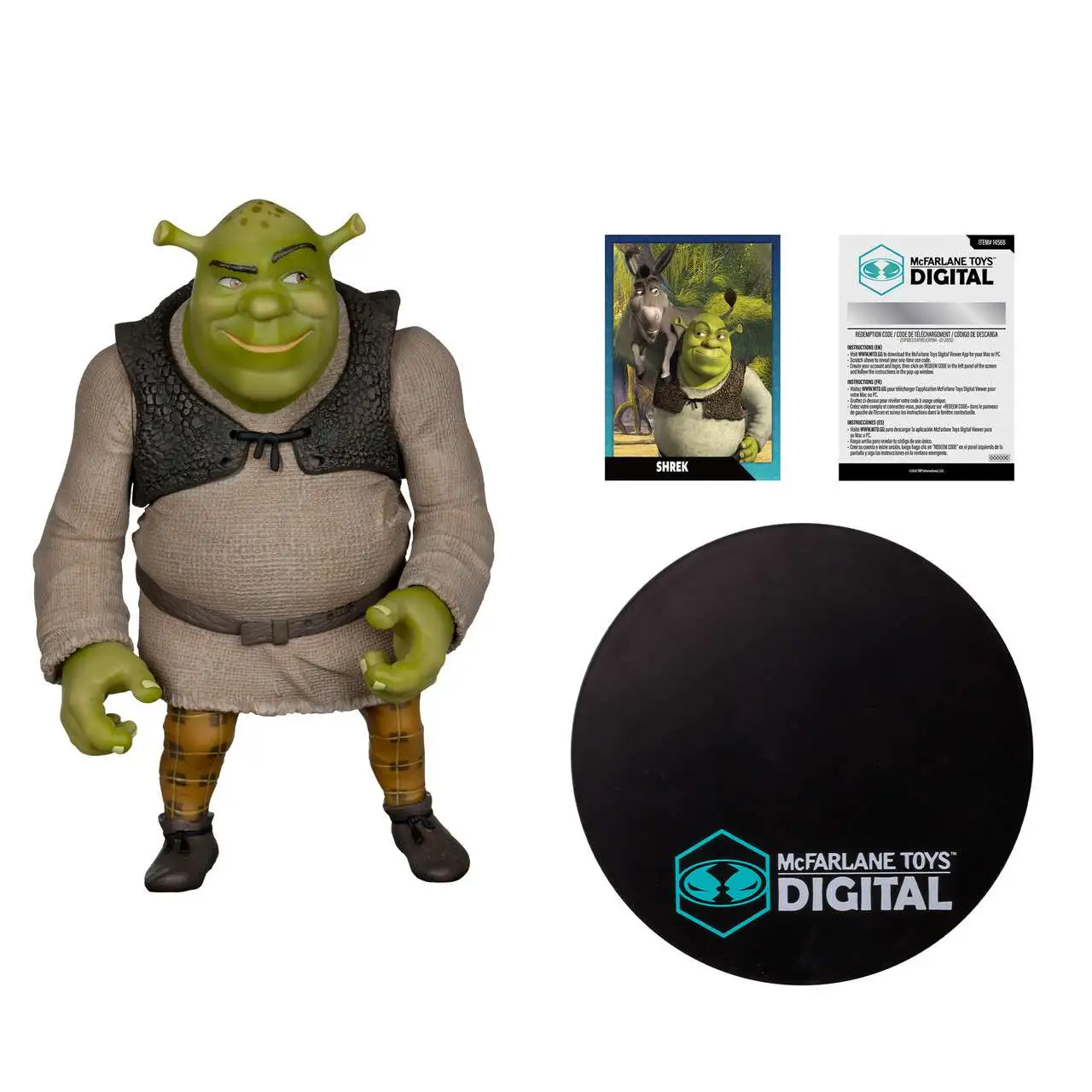 McFarlane Toys Shrek Gold Label Collection Shrek Exclusive 12 Posed ...