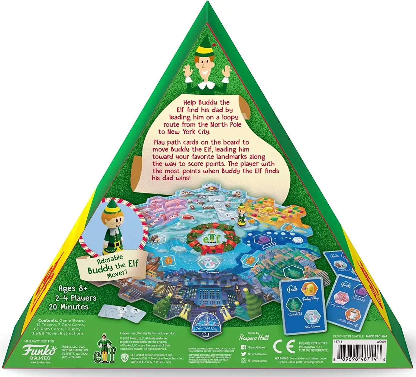 Funko Elf Signature Games Journey to the North Pole Family Game - ToyWiz