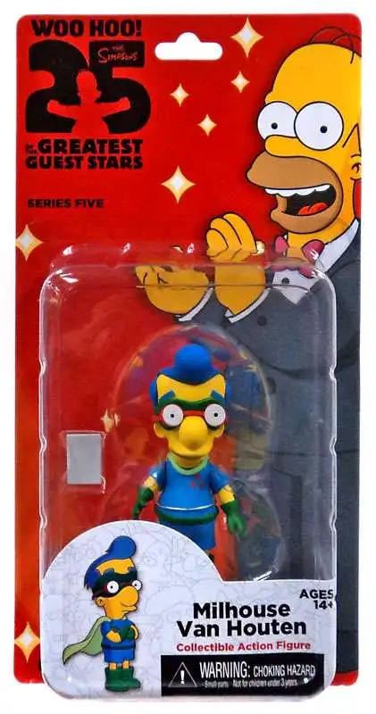 NECA The Simpsons Series 5 Milhouse 5 Action FIgure Alternative Version ...