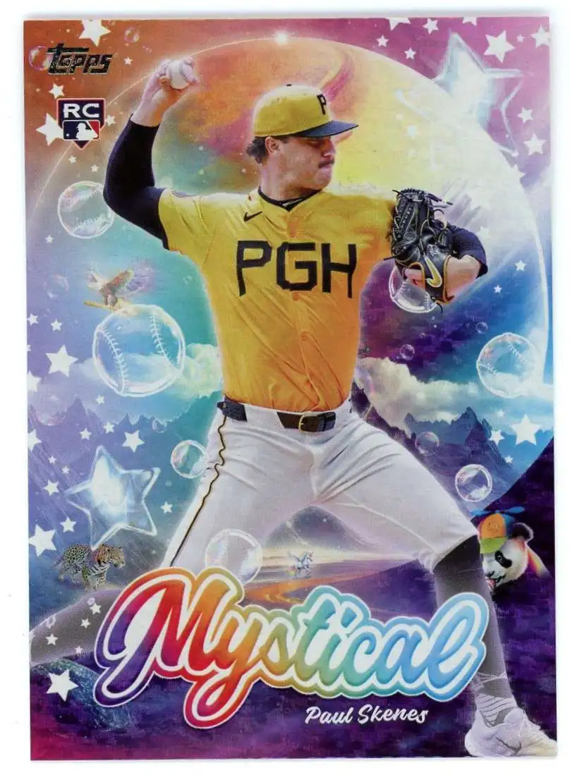 MLB Topps 2024 Update Series Baseball Single Card Mystical Paul Skenes ...