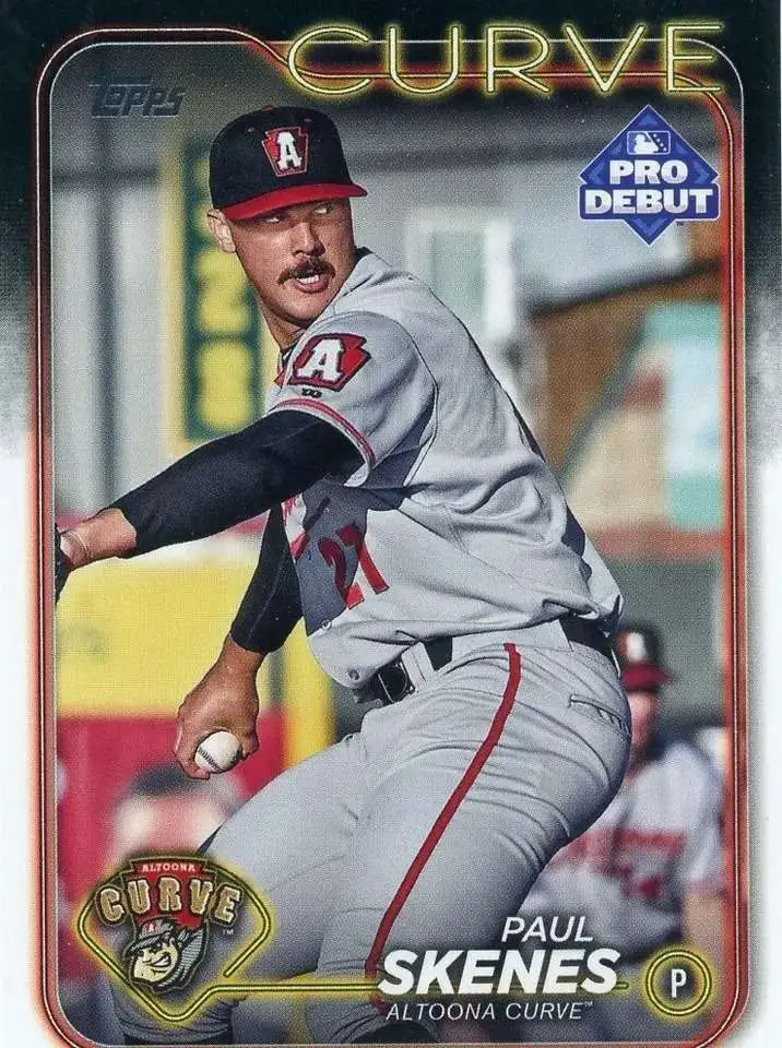 MLB Topps 2024 Topps Pro Debut Baseball Single Card Paul Skenes PD-140 Rookie - ToyWiz