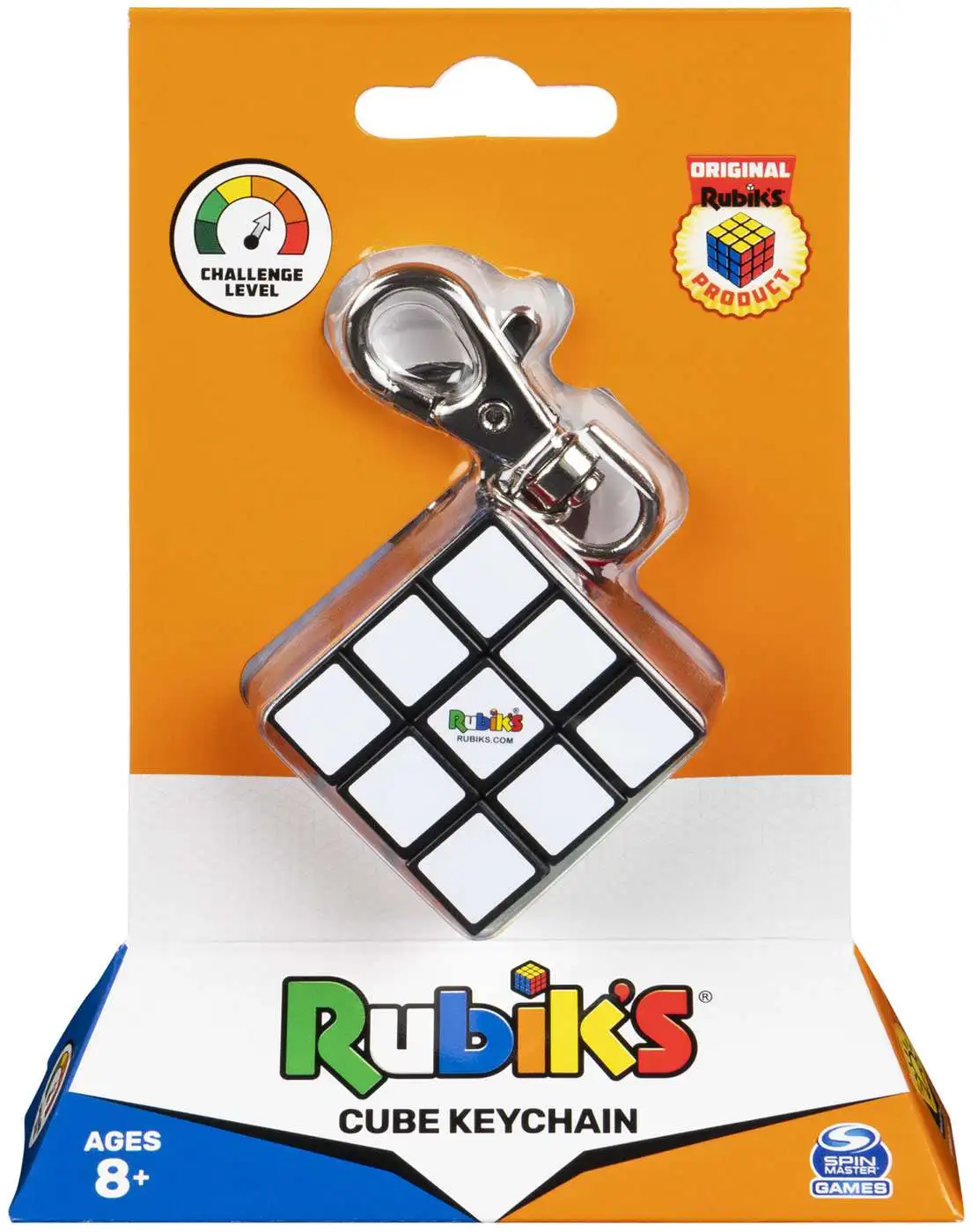 Rubiks Cube Rubiks Cube Puzzle Toy Keychain Spin Master - ToyWiz