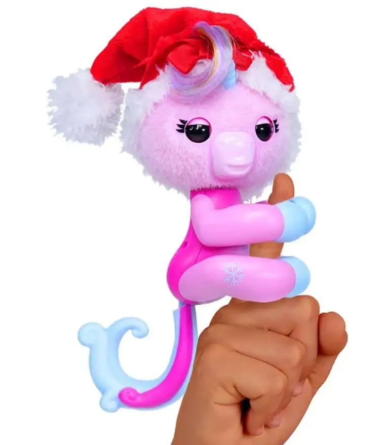 Fingerlings Baby Unicorn Joy Exclusive Figure Holiday WowWee - ToyWiz