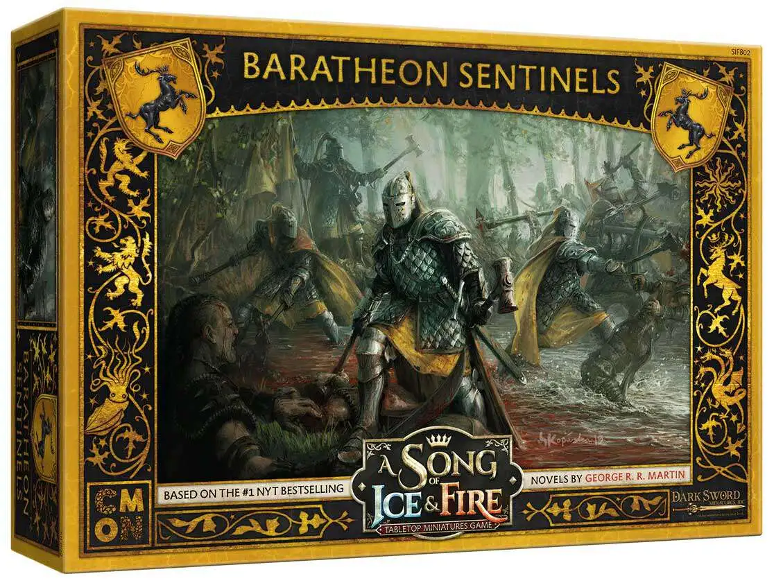 A Song of Ice Fire Baratheon Sentinels Unit Box CMON - ToyWiz