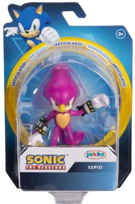 Sonic The Hedgehog Sonic Wave 20 Espio 2.5 Articulated Mini Figure Jakks Pacific - ToyWiz