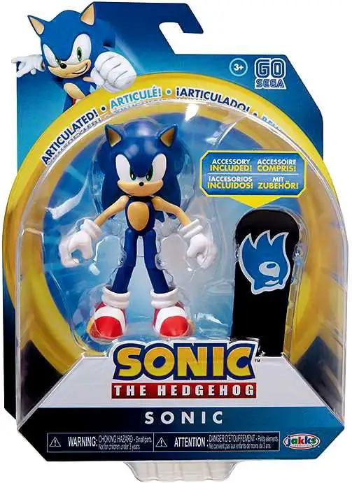 Sonic The Hedgehog Basic Wave 2 Sonic 4 Action Figure Snowboard ...