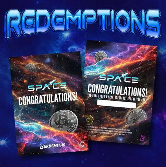 SPACEGalactic Edition Trading Card MEGA Box 8 Packs, Look for Randomly ...