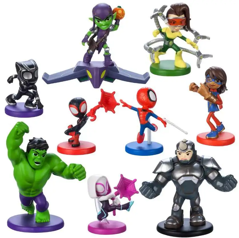 Disney Marvel Spidey His Amazing Friends Spidey, Spin, Ghost-Spider ...