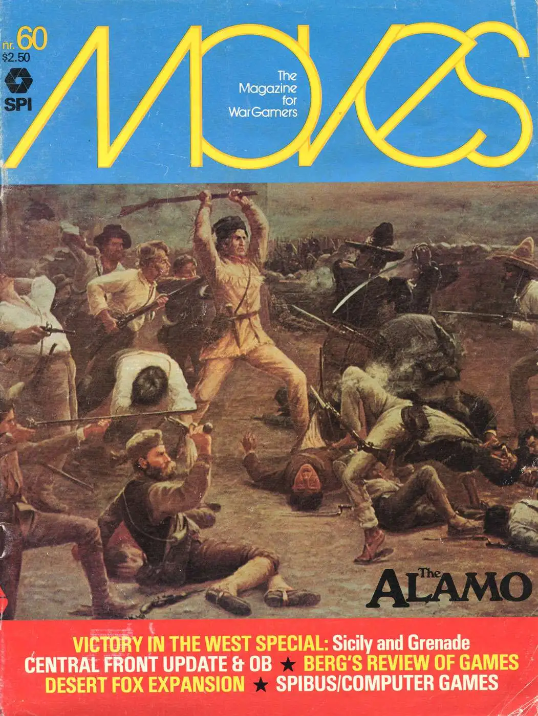 Moves Magazine 60 The Alamo Magazine Simulations Publications, Inc ...