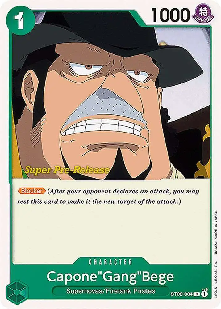 One Piece Trading Card Game Super Pre-Release Starter Deck 2 Worst Generation Single Card Common ...