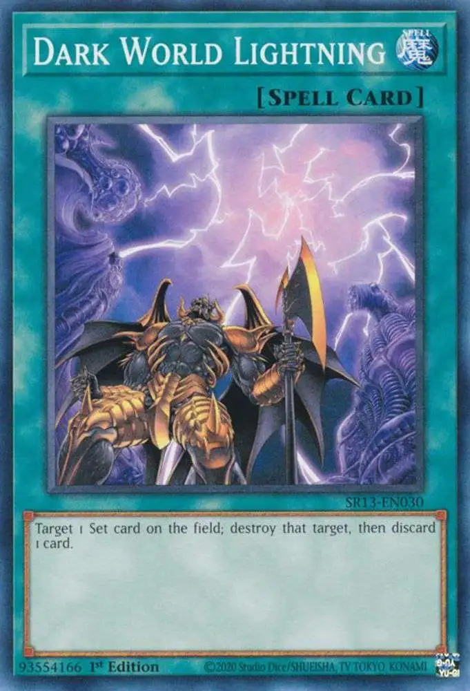 YuGiOh Structure Deck Dark World Single Card Common Dark World ...
