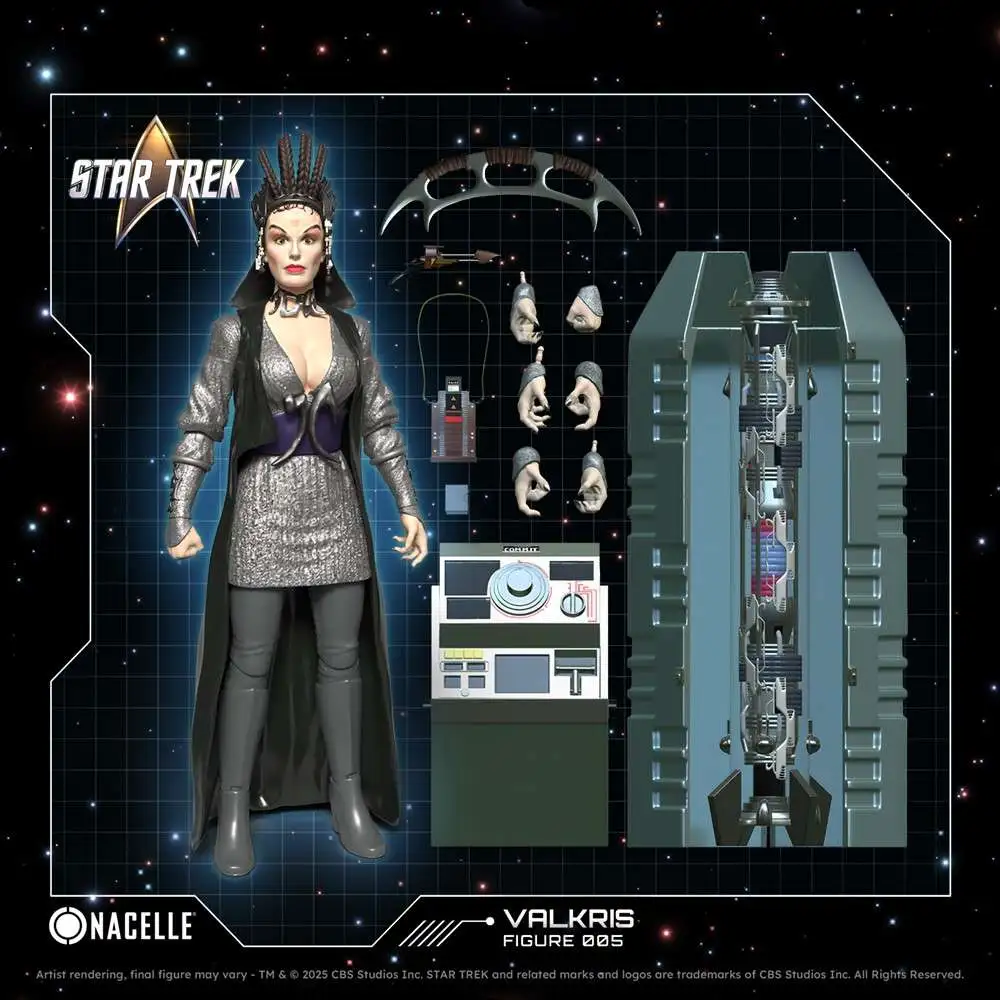 Star Trek III The Search for Spock Valkris 6 Action Figure The Nacelle ...