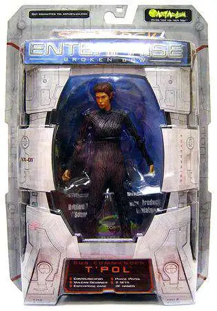 Star Trek Enterprise Sub-Commander TPol Action Figure Loose Art Asylum ...