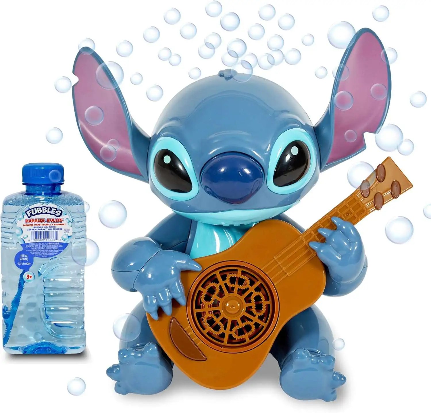 Disney Lilo Stitch Stitch Musical Bubble Machine Includes 16oz Bubbles ...
