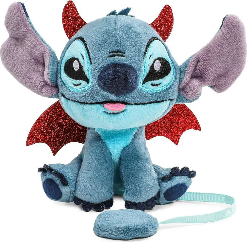 Disney Lilo Stitch Phunny Devil Stitch 4.5 Shoulder Plush Kidrobot NECA ...