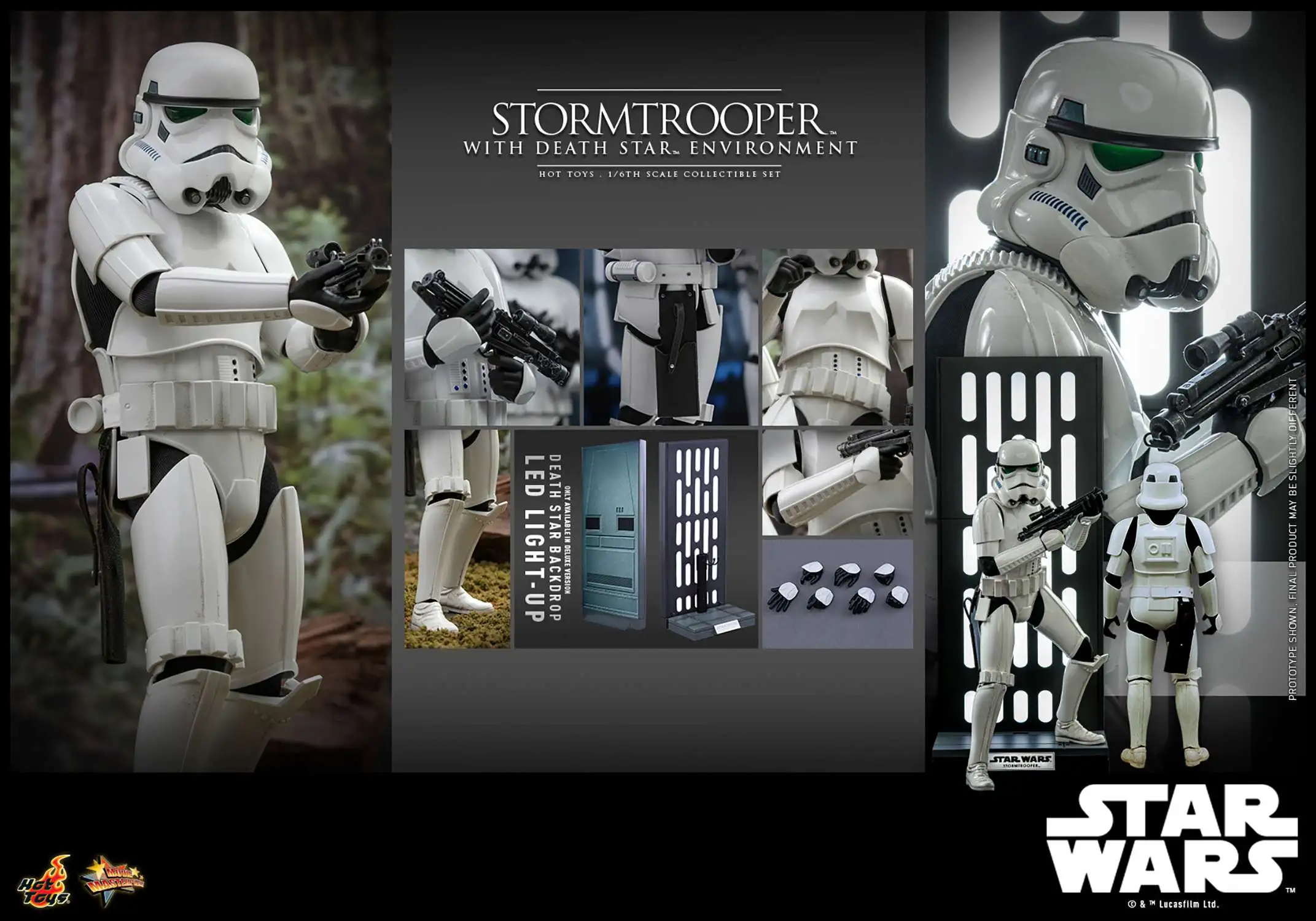 Star Wars Empire Strikes Back Stormtrooper 16 Collectible 16 Scale ...