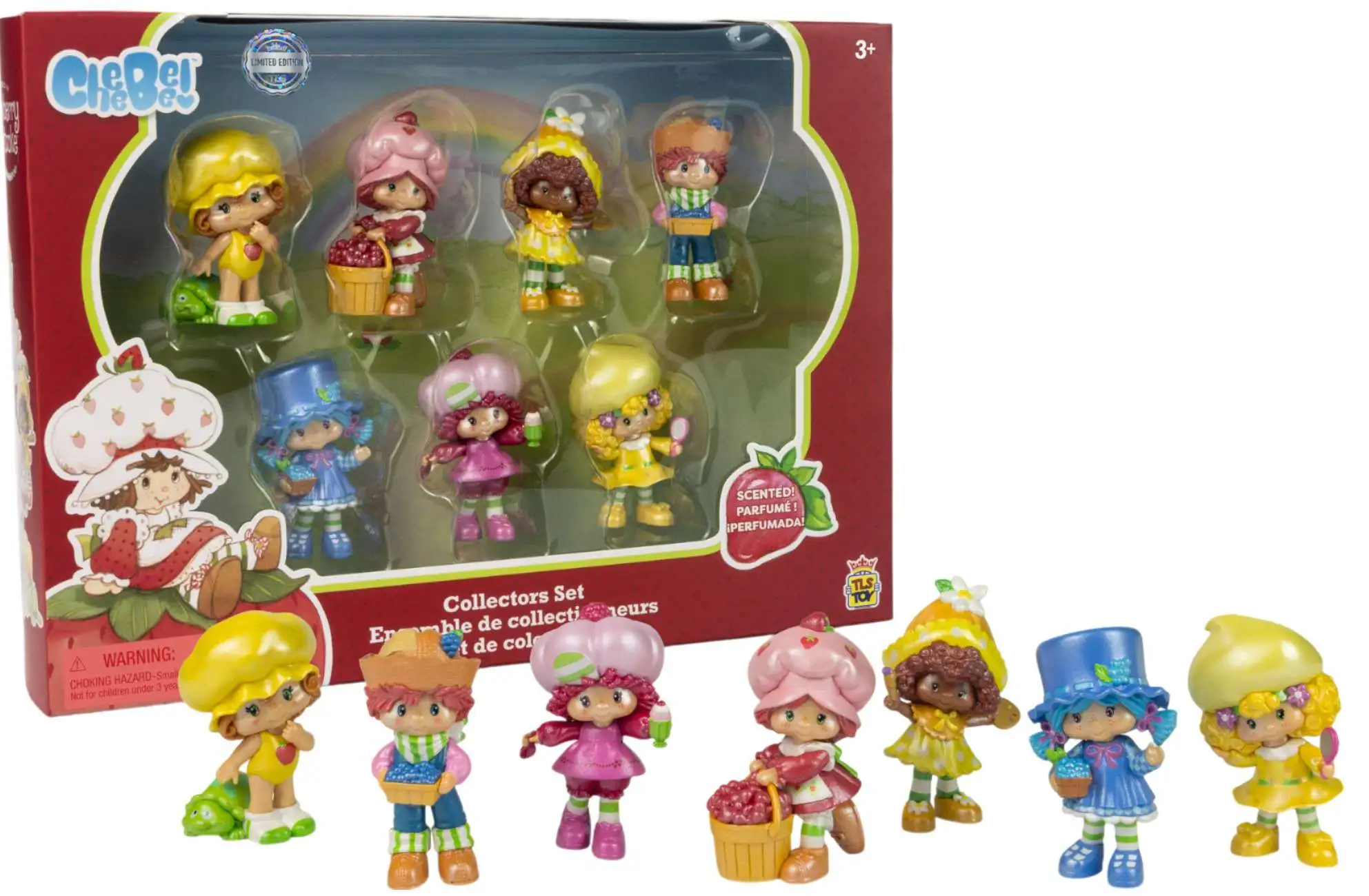 Strawberry Shortcake CheeBee Metallic 7 Piece Collector Set The Loyal ...