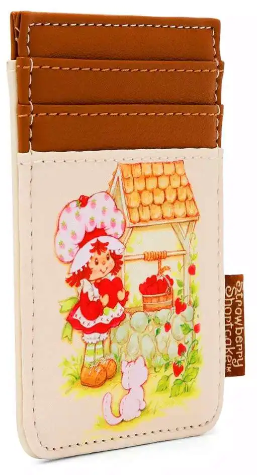 Strawberry Shortcake Wishing Well Cardholder Wallet Loungefly - ToyWiz