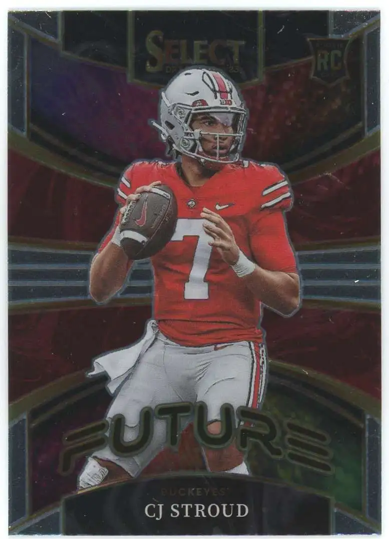 NFL 2023 Panini Select Draft Picks Single Card CJ Stroud FUT-3 Rookie ...