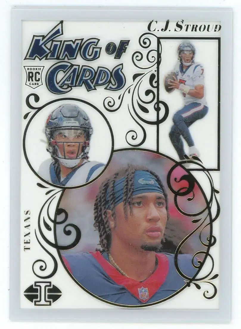NFL 2023 Panini Illusions Single Card King of Cards CJ Stroud 17 Rookie ...