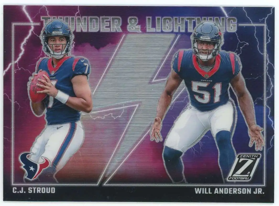 NFL 2023 Panini Zenith Single Card Thunder and Lightning CJ Stroud Will ... NFL 2023 Panini Zenith Single Card Thunder and Lightning CJ Stroud Will ...