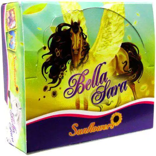 Bella Sara Collectible Card Game Sunflowers Booster Box 24 Packs Hidden ...