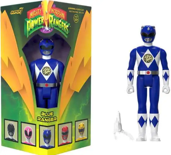 Power Rangers Mighty Morphin Blue Ranger Exclusive Action Figure ...