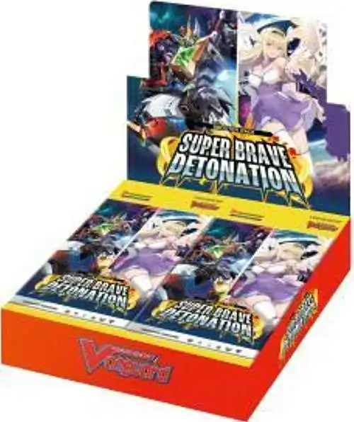 Cardfight Vanguard Trading Card Game Divinez Super Brave Detonation Booster Box BT9 16 Packs ...