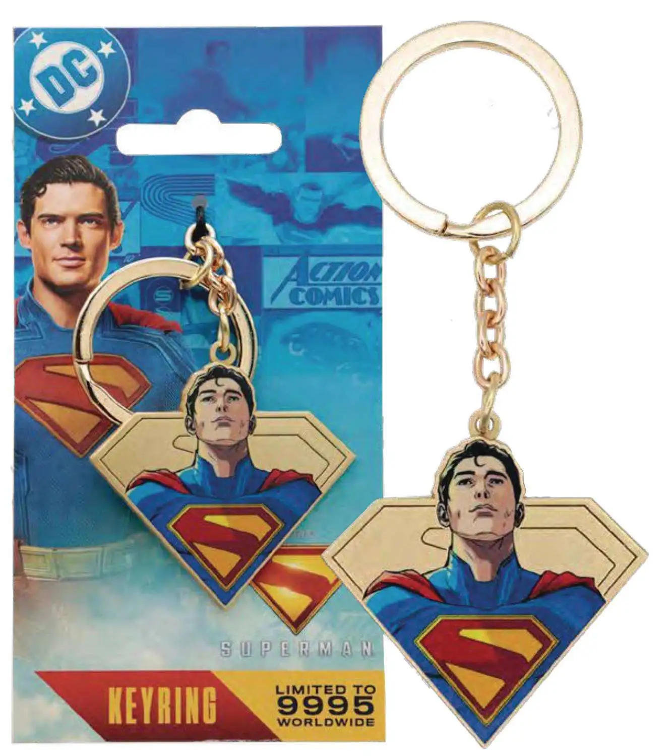 Superman Superman Metal Keyring Fanattik Collectibles - ToyWiz
