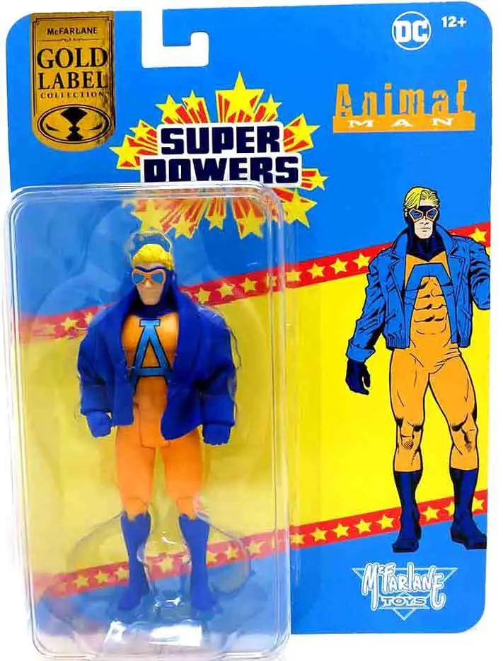 McFarlane Toys DC Direct Super Powers Gold Label Collection Animal Man ...