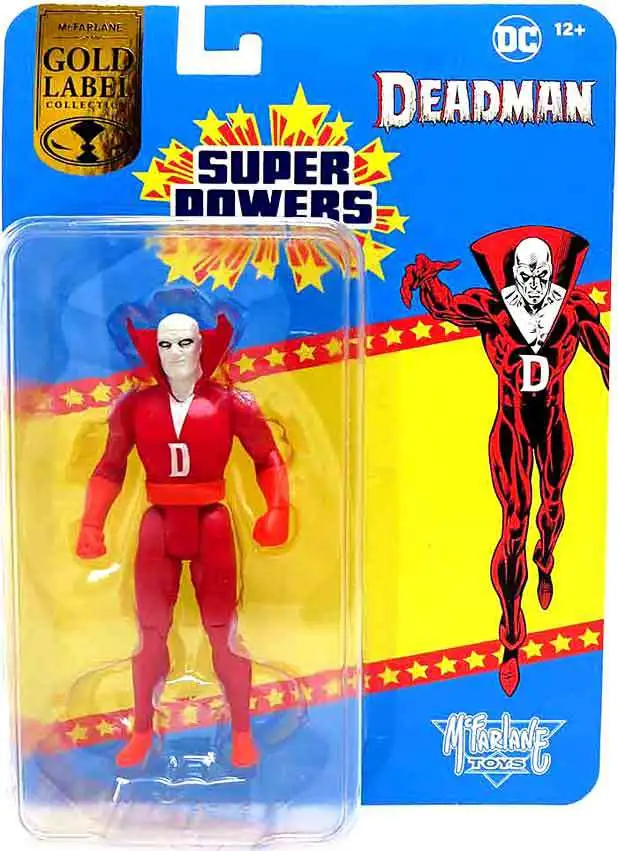 McFarlane Toys DC Direct Super Powers Gold Label Collection Deadman 4.5 ...