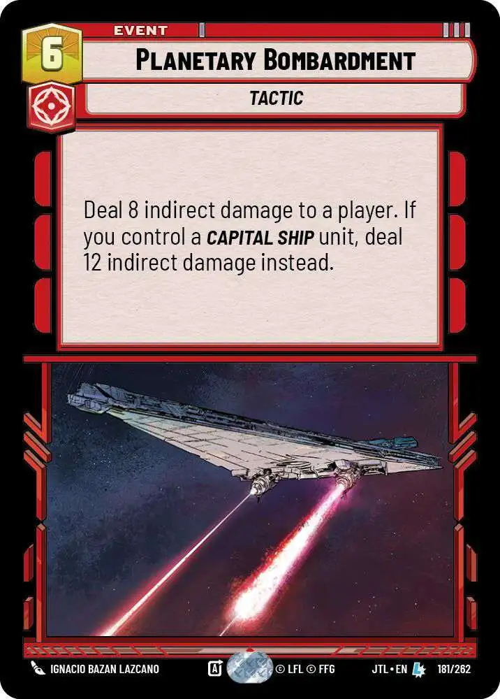 Star Wars Unlimited Trading Card Game Jump to Lightspeed Single Card ...