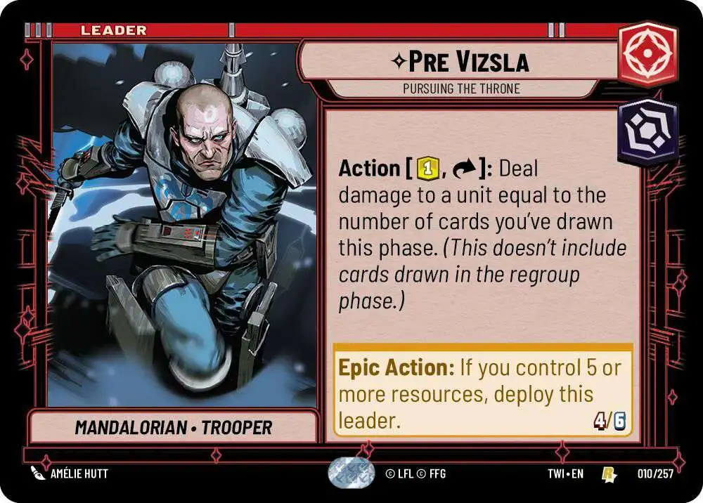 Star Wars Unlimited Trading Card Game Twilight of the Republic Single ...