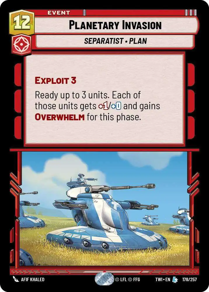 Star Wars Unlimited Trading Card Game Twilight of the Republic Single ...