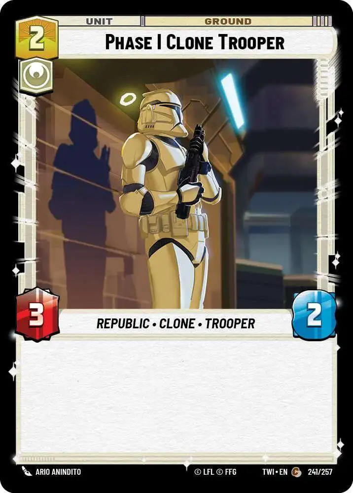 Star Wars Unlimited Trading Card Game Twilight of the Republic Single ...