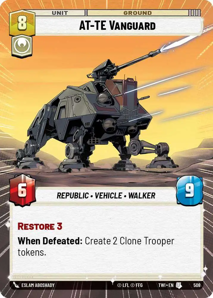 Star Wars Unlimited Trading Card Game Twilight of the Republic Single ...