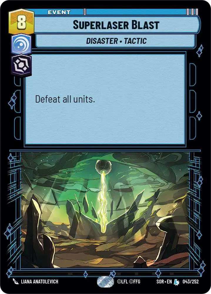 Star Wars Unlimited Trading Card Game Spark of Rebellion Single Card ...