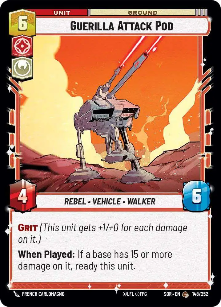 Star Wars Unlimited Trading Card Game Spark of Rebellion Single Card ...