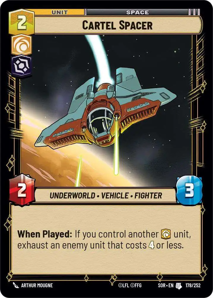 Star Wars Unlimited Trading Card Game Spark of Rebellion Single Card ...